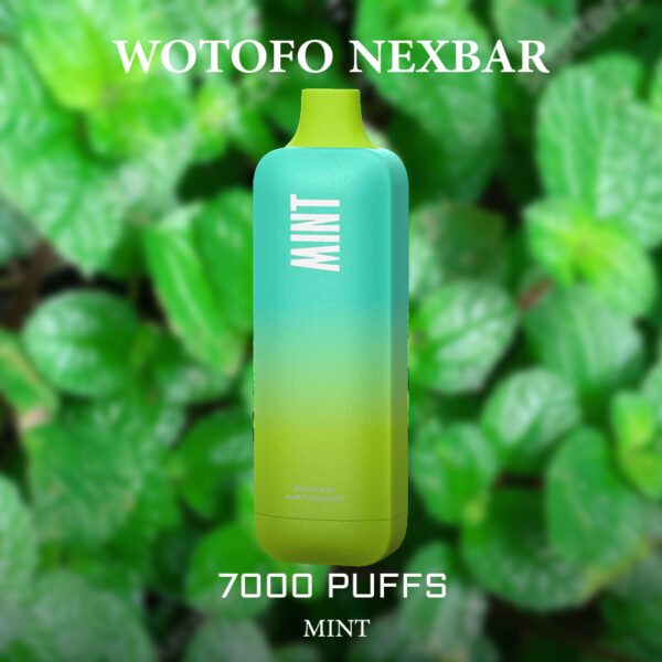 .WOTOFO NEXBAR MINT – 7,000 PUFFS - Aus Vape Direct